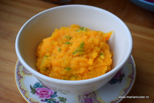 Garnituri simple si rapide: Piure de cartofi dulci si cartofi albi cu ...